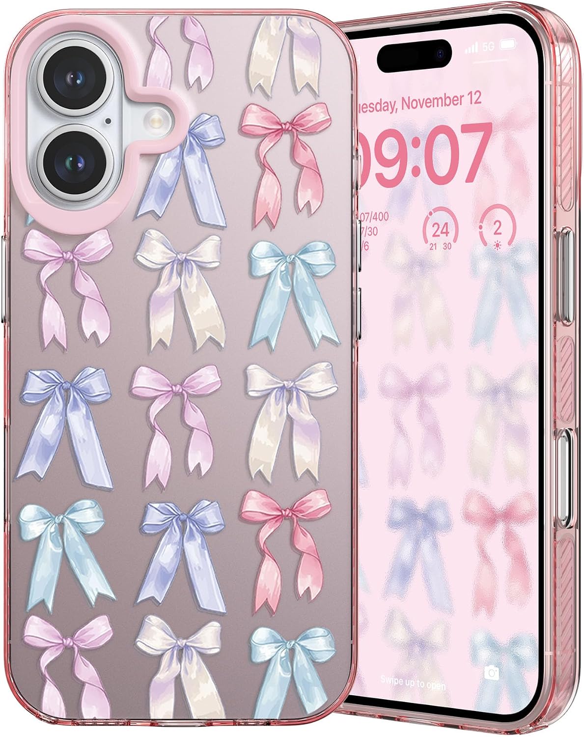Amazon.com: ZCDAYE Case for iPhone 16,Cute Shiny Stylish Girly Trendy ...
