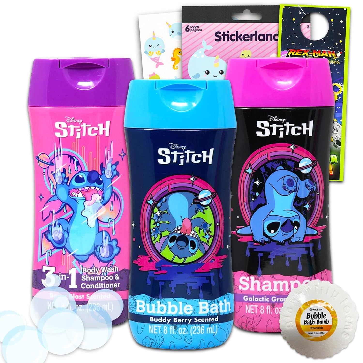 Amazon.com: Lilo and Stitch Bathroom Set for Kids - 6 Pc Bundle with ...