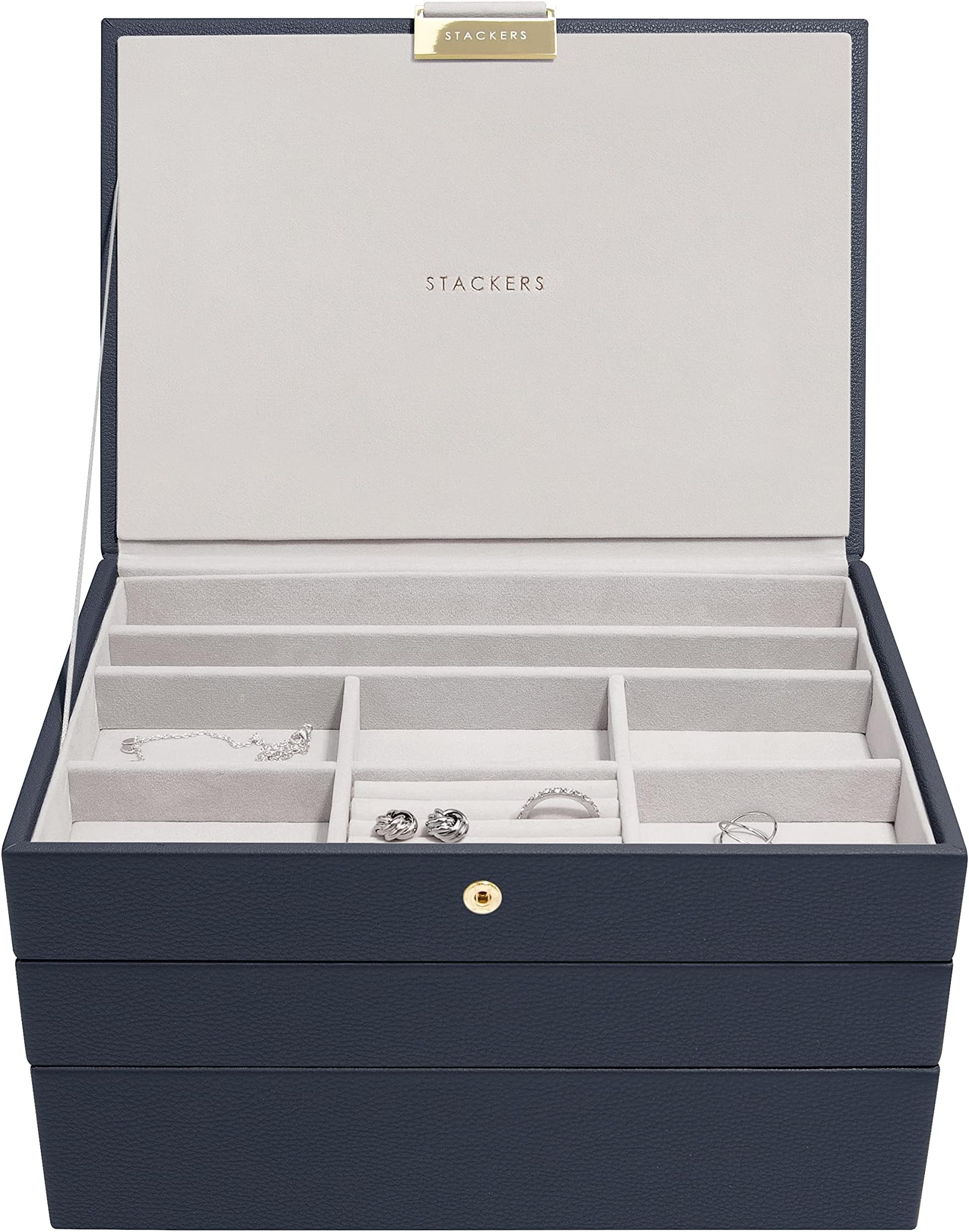 Stackers Taupe Classic Medium Jewellery Box, Set of 3 : Amazon.co.uk ...