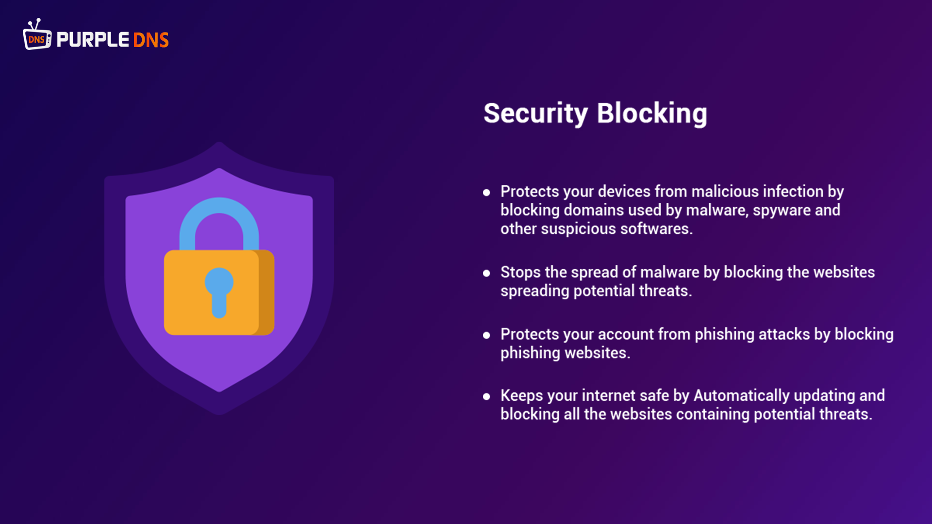 Purple DNS - Cyber Security Solution - App on Amazon Appstore