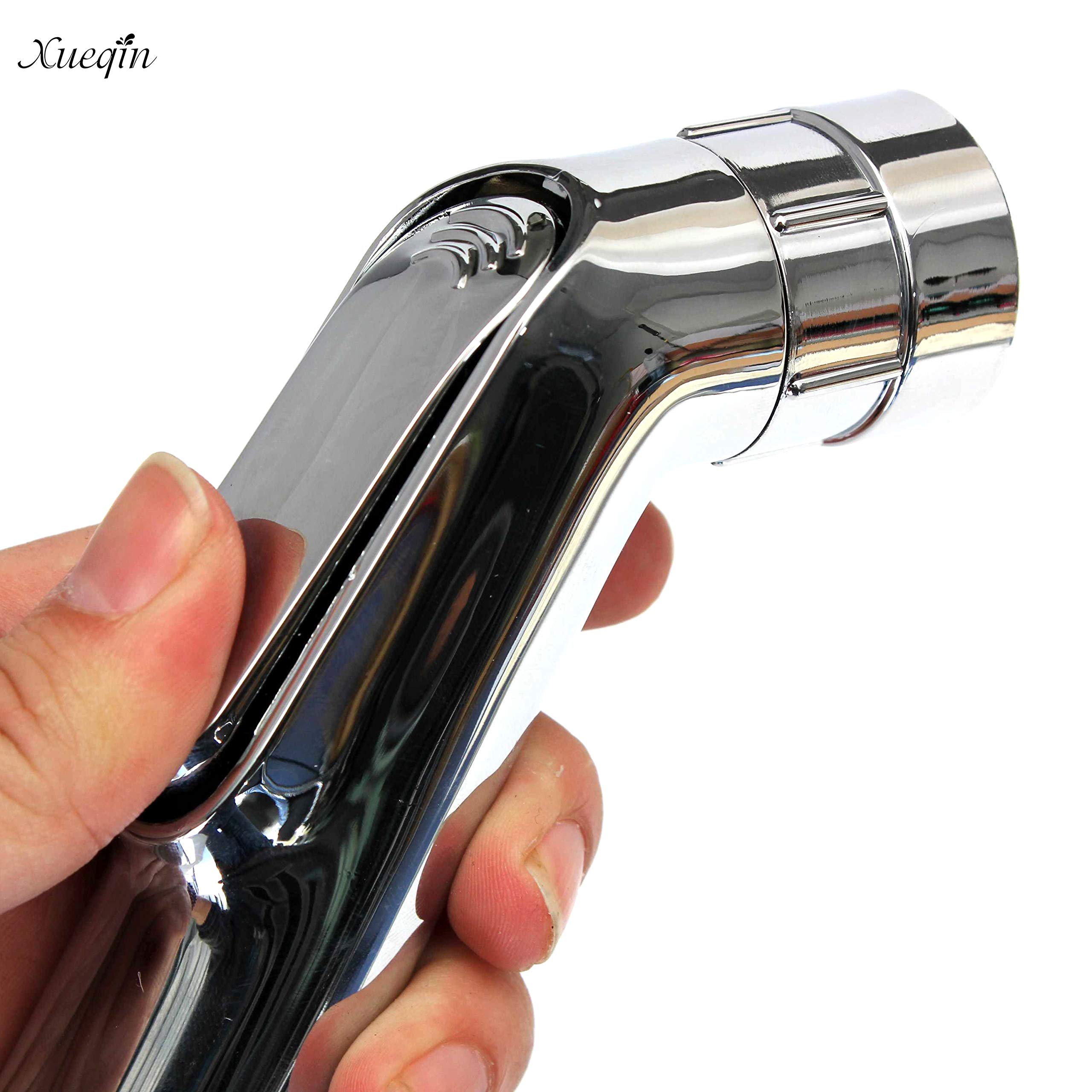 Buy 1Pc Double Modes Chrome ABS Sprayer Toilet Bidet Spray Shattaf Toilet Shower Head Shower Jet ...