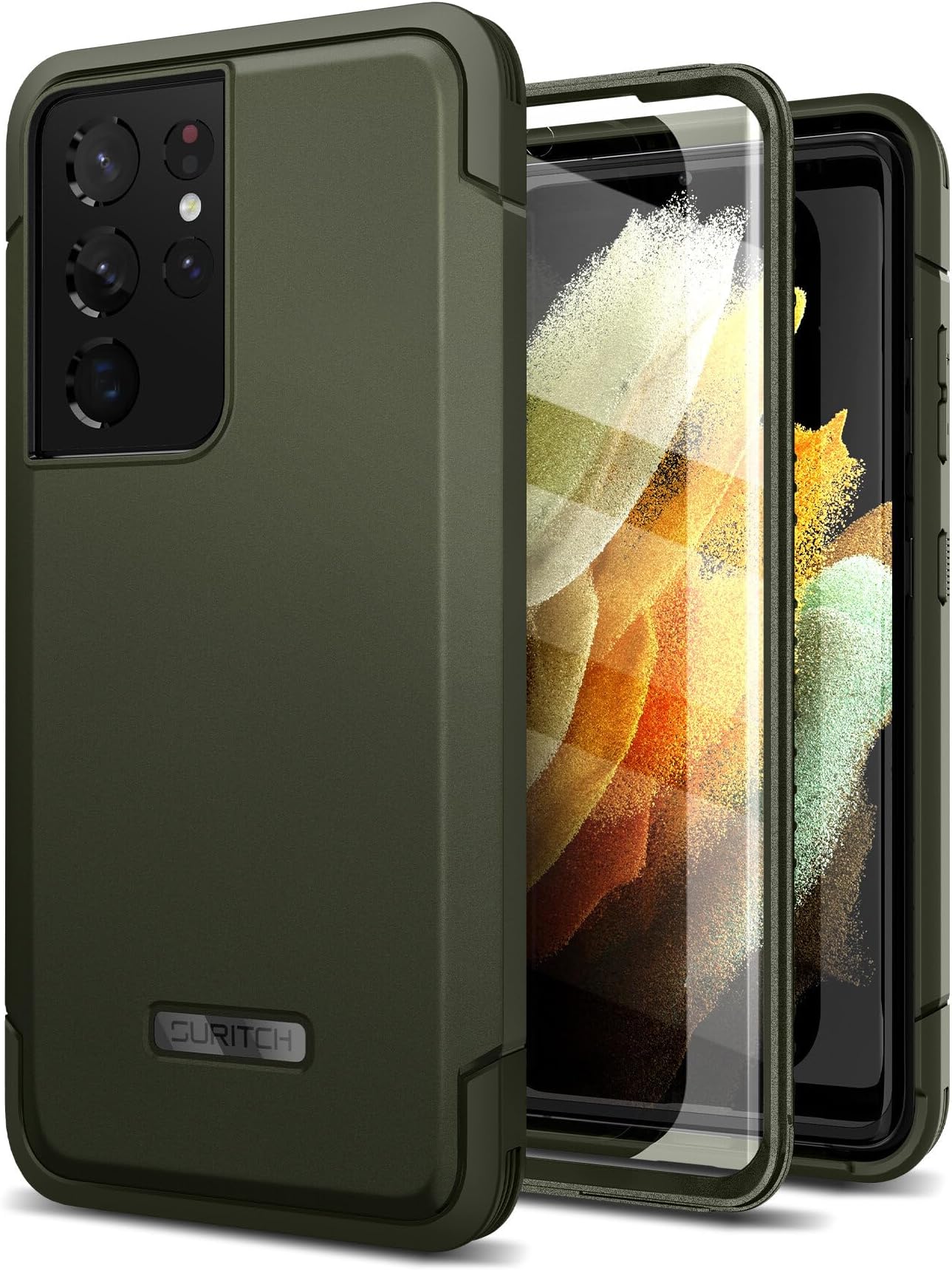 Amazon.com: MXX Case, 3-Layer Super Full Heavy Duty Body Bumper Cover/Shock Protection/Dust ...