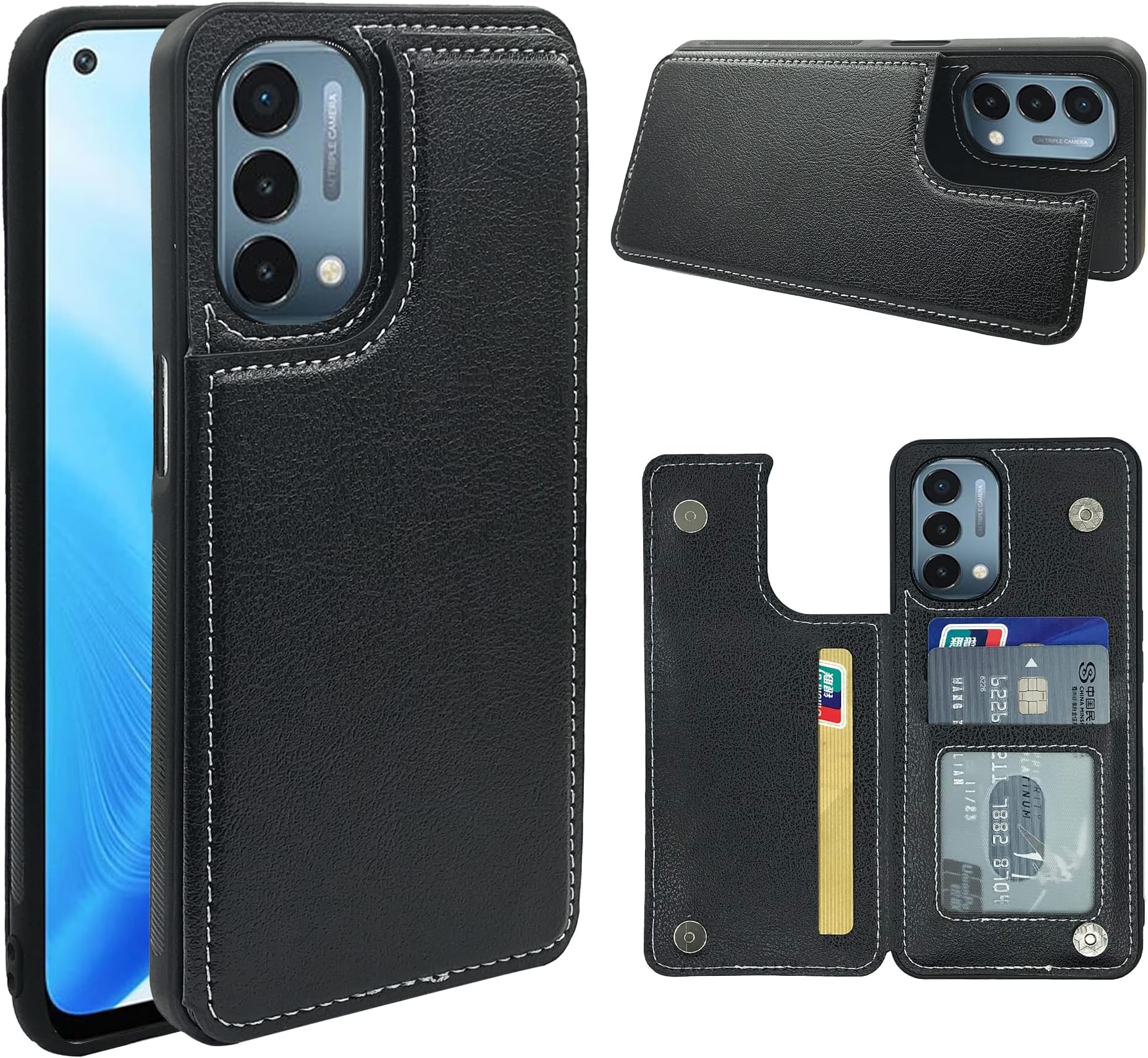 Amazon.com: Neiye OnePlus Nord N200 5G Wallet Case with [RFID Blocking ...