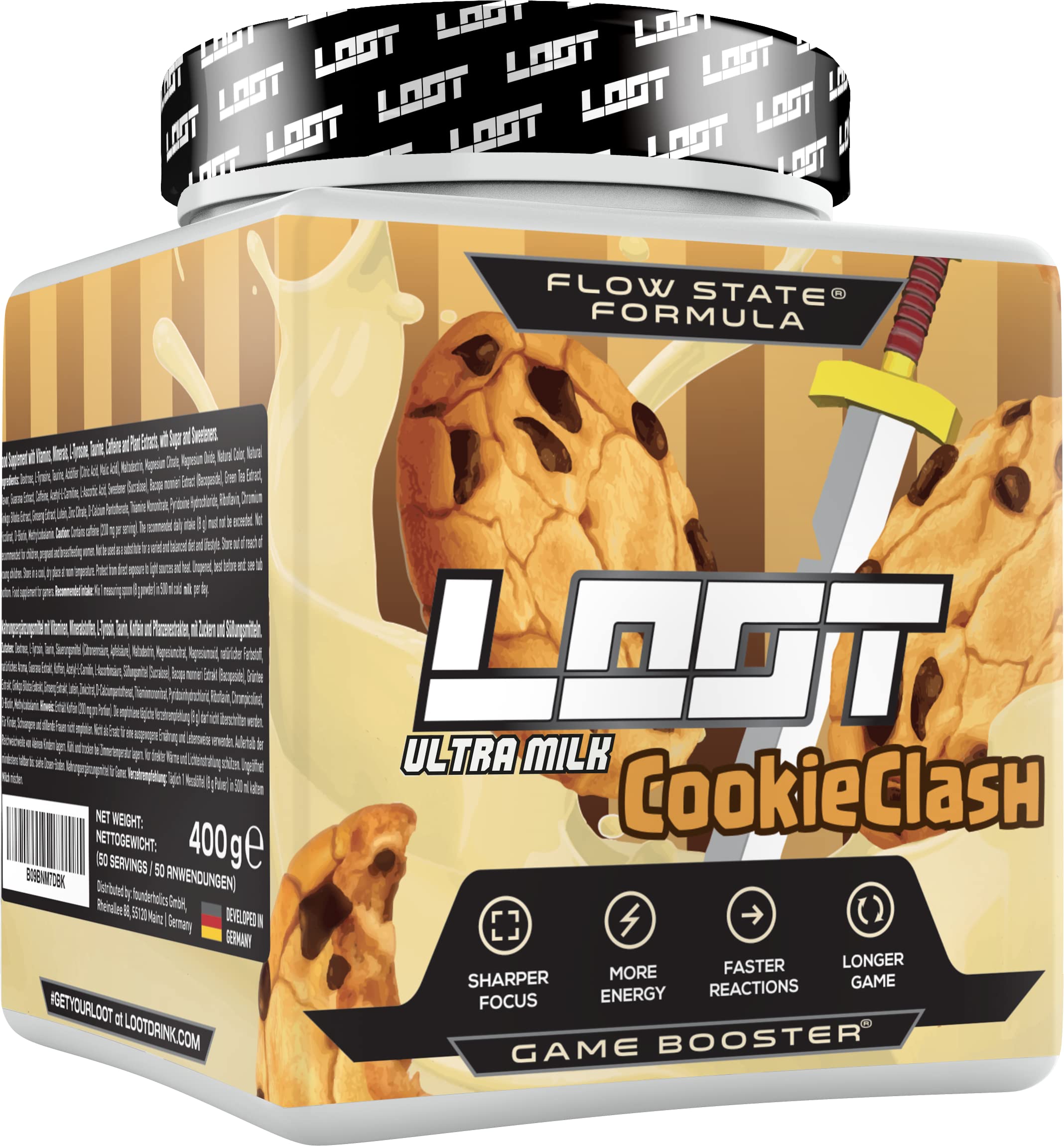 Buy NEW | LOOT® - Premium Ultra Milk Game Booster with Flow-State ...