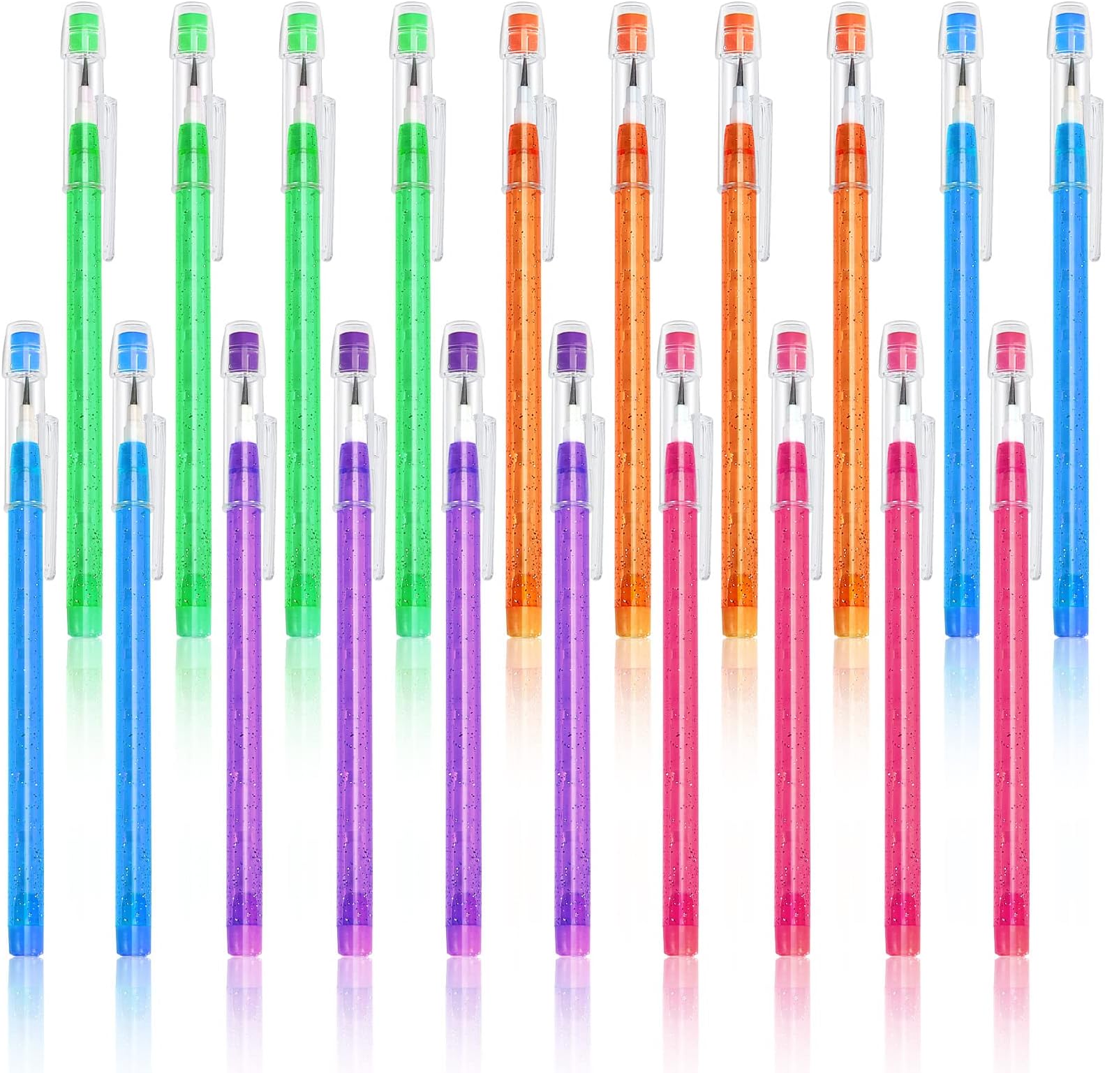 Amazon.com : Stacking Point Pencils for Kids (bulk set of 50) Fun ...