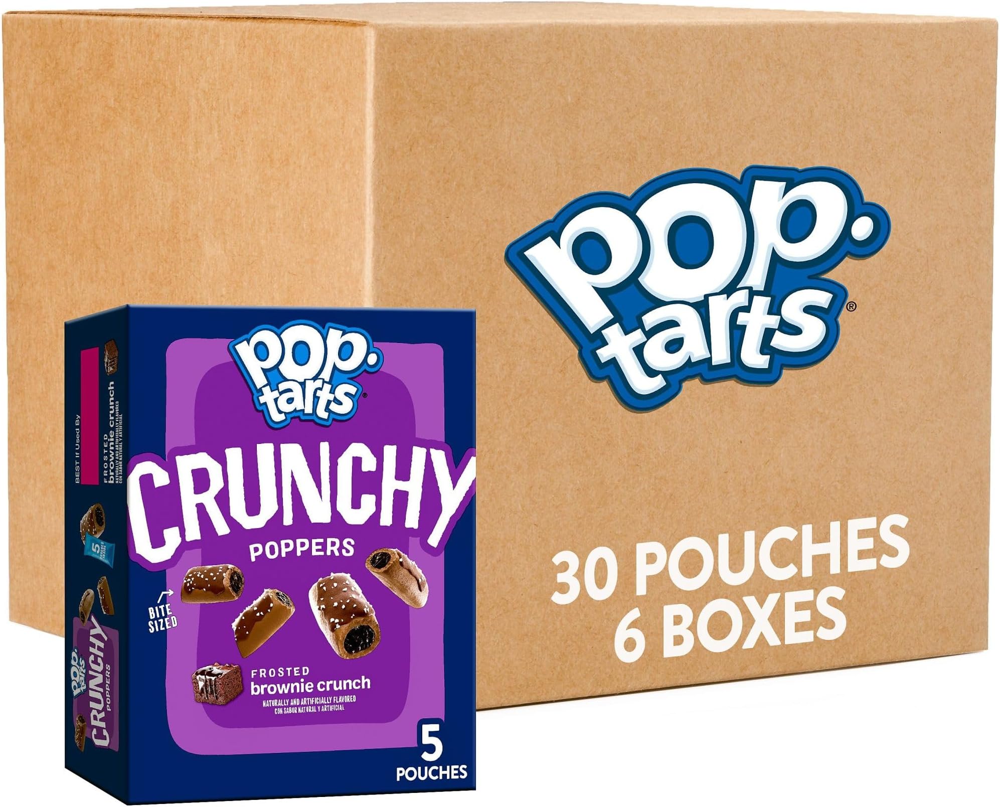 Amazon.com: Pop-Tarts Crunchy Poppers Crunchy Filled Snack Pieces, Kids ...