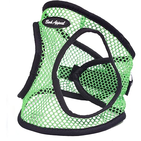 Amazon.com : Bark Appeal Step-in Dog Harness, Netted Step in Dog Vest ...