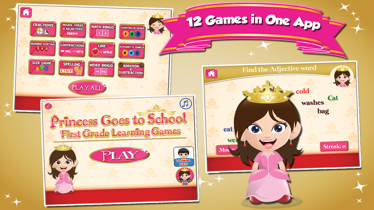 Princess Second Grade Games - App on the Amazon Appstore