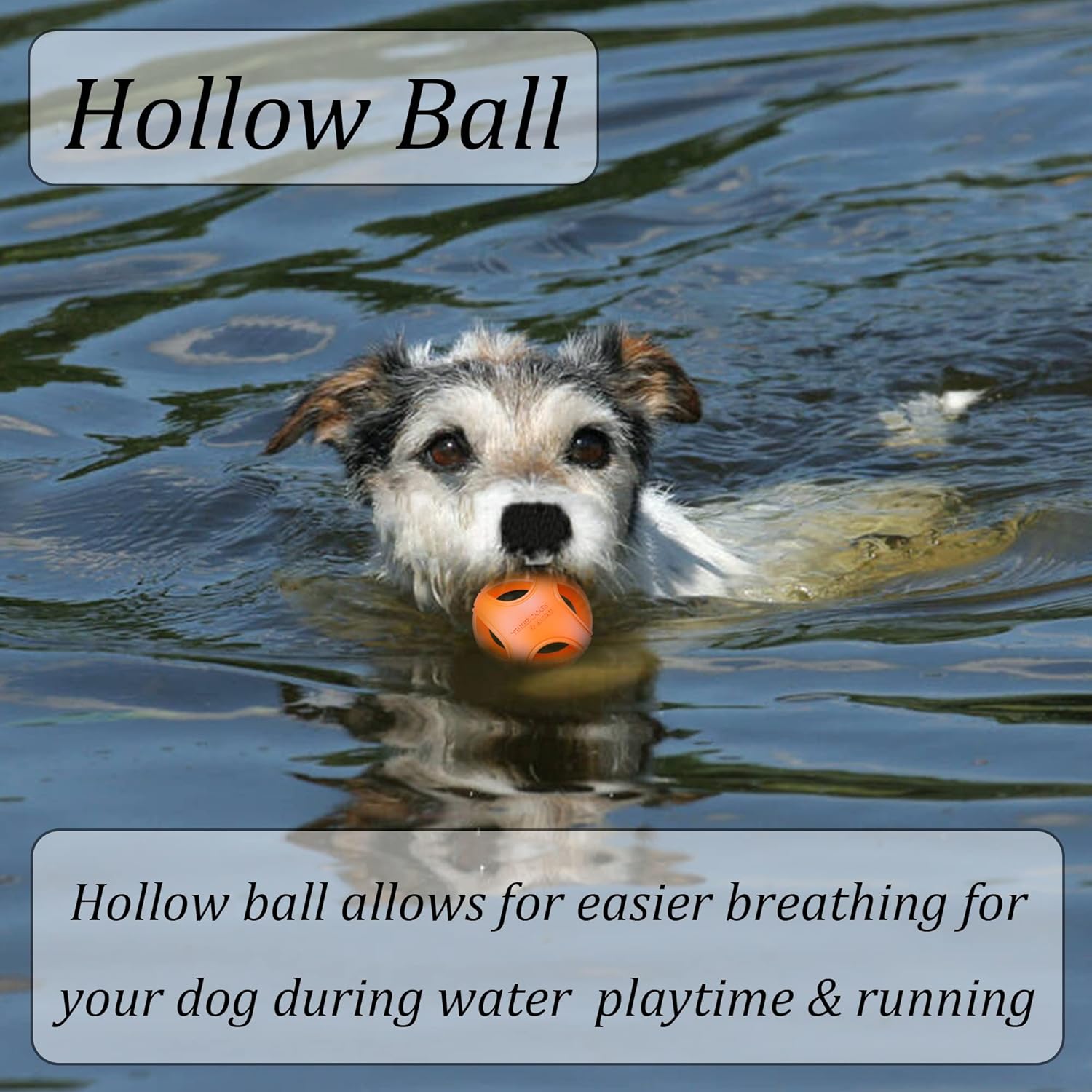 3 Pack Dog Toys Ball Set, Interactive Indestructible Balls for Small ...