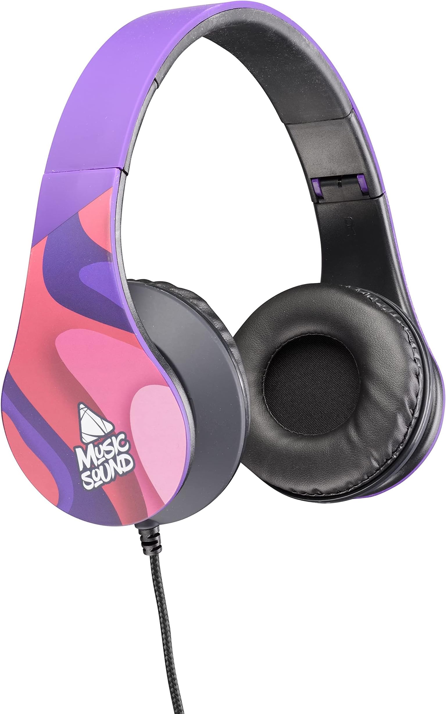 Music Sound | Wired Headphones | Cuffie A filo Colorate con Archetto ...