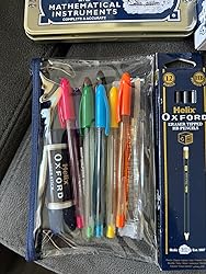 Helix Oxford Complete Back to School Stationery Set, Oxford Blue ...