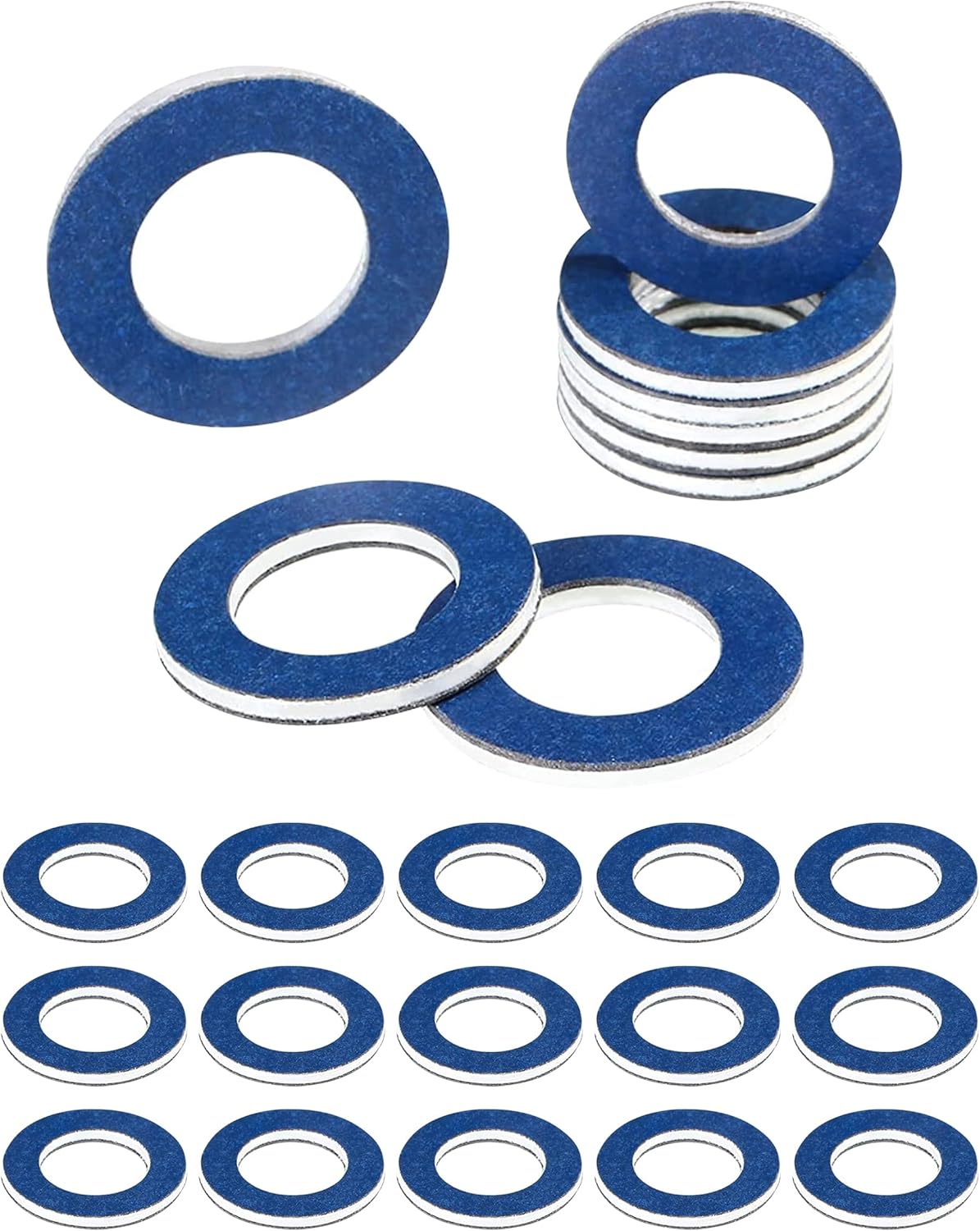 Amazon.com: ESEWALAS Oil Drain Plug Gaskets,M12 Oil Plug Gasket ...