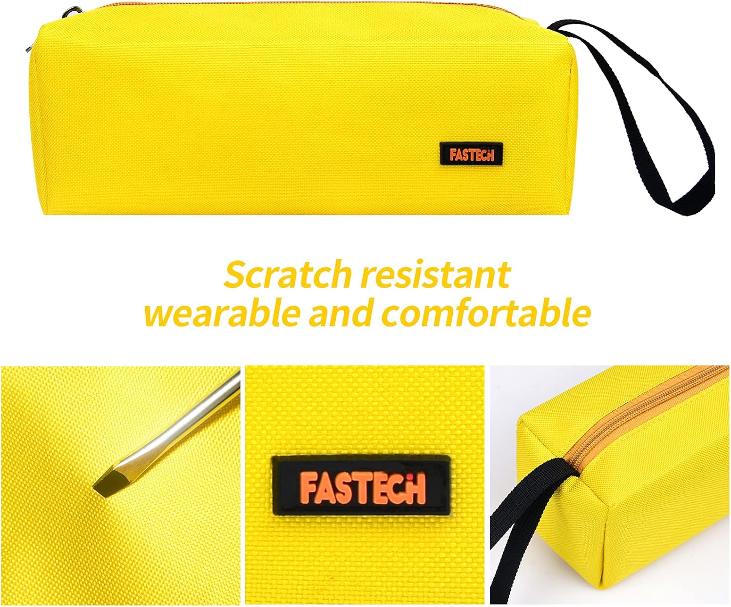 Buy FASTECH 1-Pack Zipper Utility Tool Bag，Small Zipper Bags/Multi ...