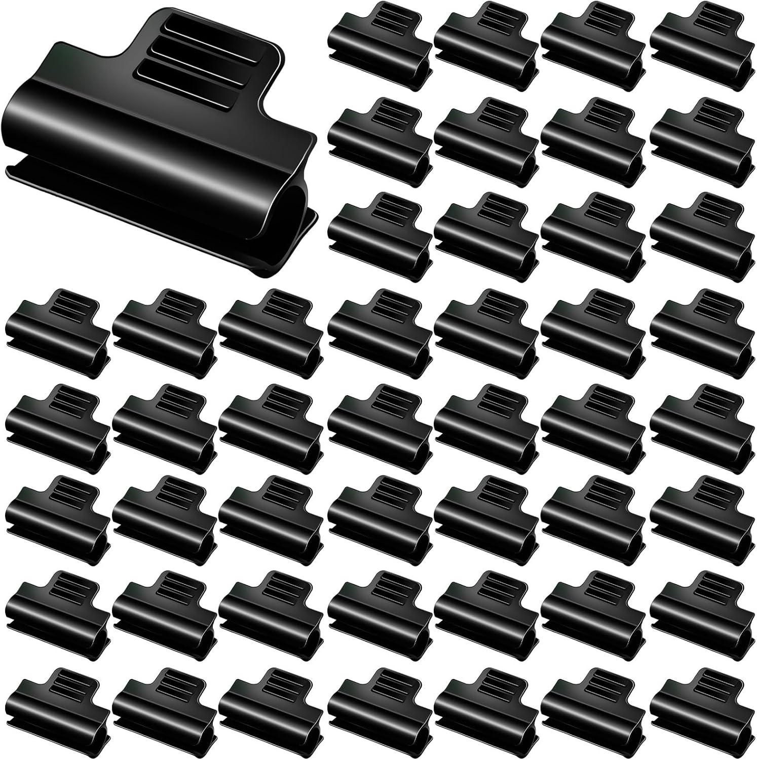 Amazon.com: FillTouch 100pcs Greenhouse Clamps for 0.27 inch PVC Pipe ...