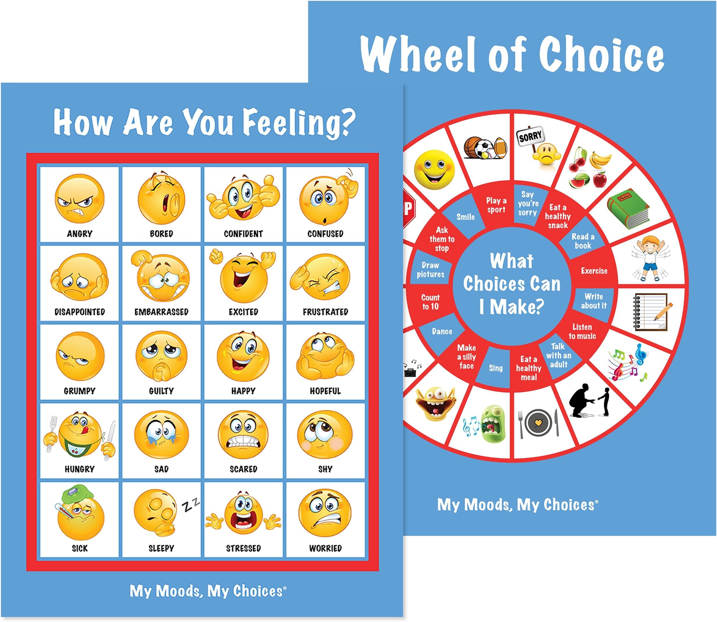 My Moods My Choices How Are You Feeling And Wheel | Desertcart Norway