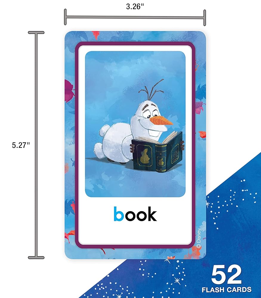 Disney Learning Frozen 2 Alphabet Flash Cards, ABC Macao | Ubuy