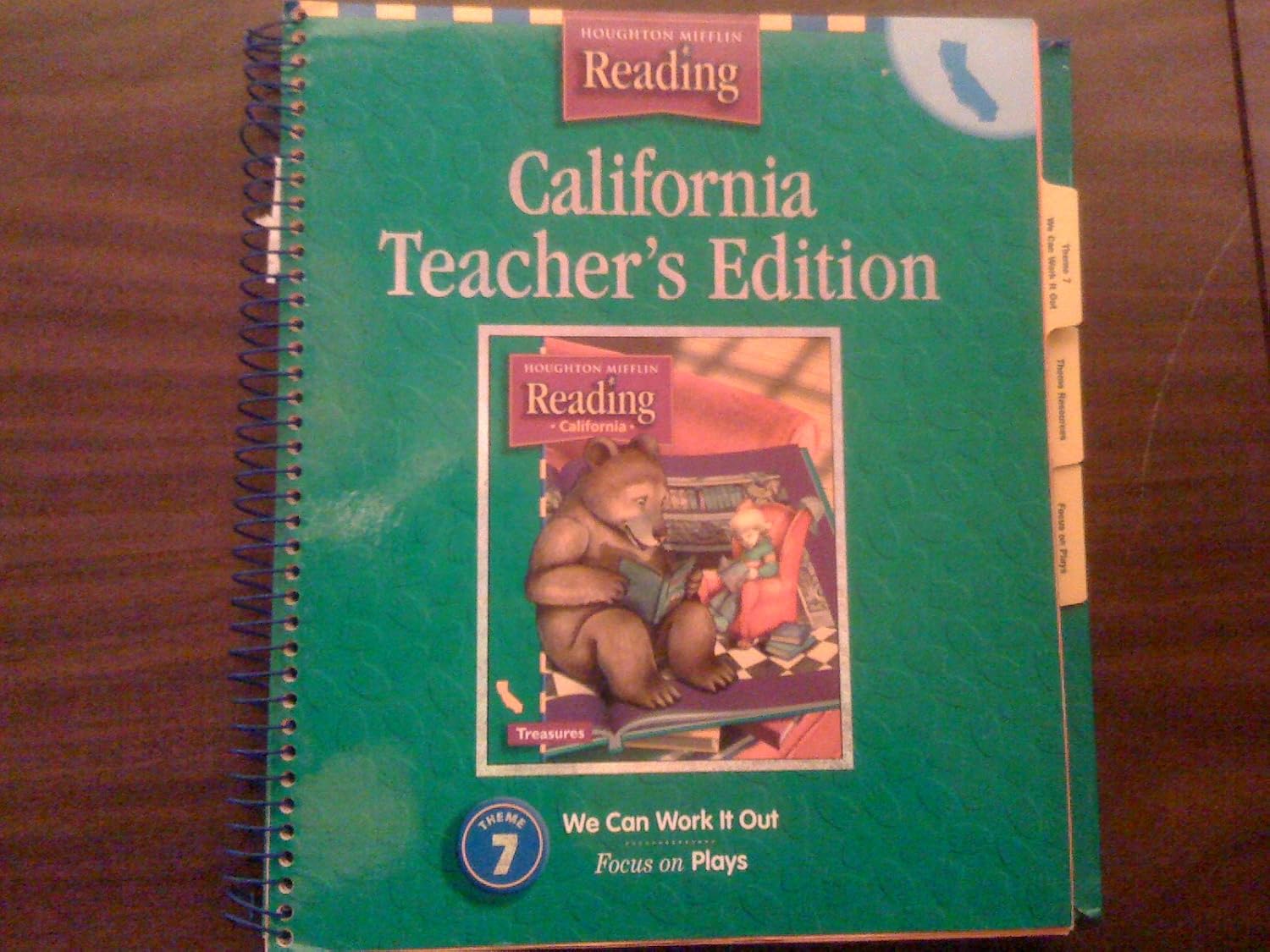 California Teacher's Edition Grade 1 Theme 7: Treasures/We Can Work It ...
