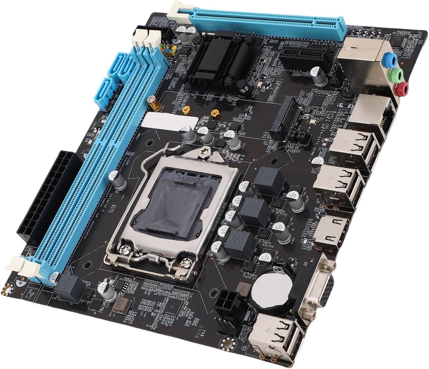 Amazon.com: Micro ATX Motherboard, LGA 1155 CPU Slot, Channel DDR3, M.2 ...