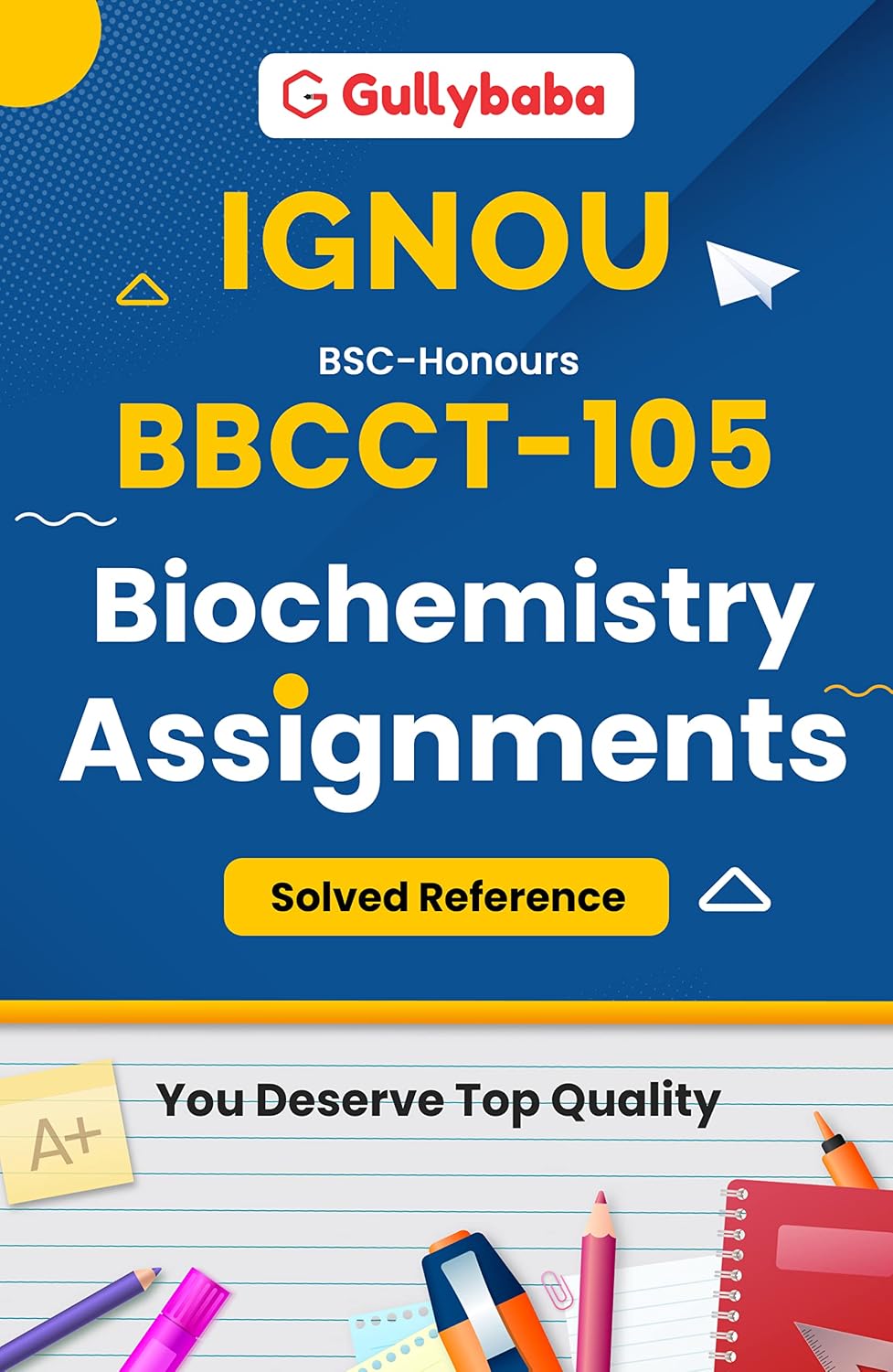 Buy Gullybaba IGNOU CBCS BSC (Honours) 2nd Sem BBCCT-105 Proteins in ...