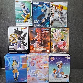 Amazon.co.jp: 9 Piece Anime Character Figure Set : Toys & Games