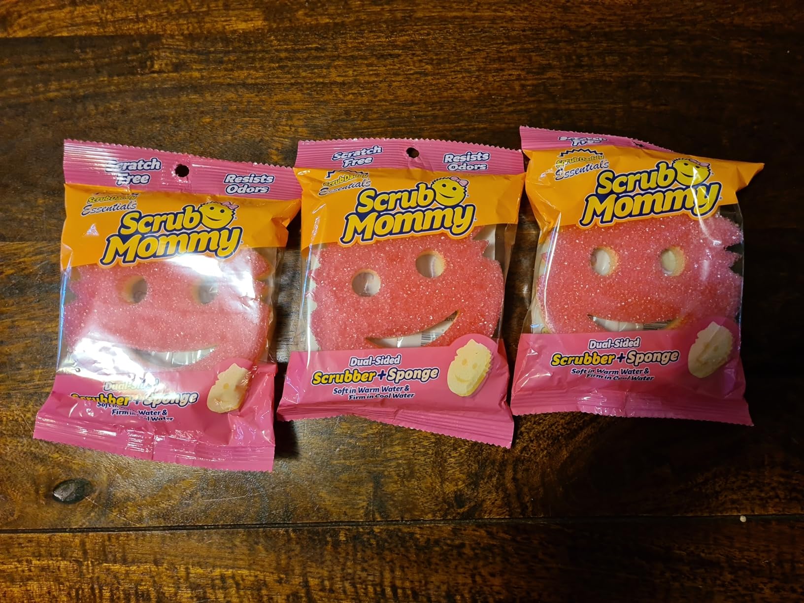 Scrub Daddy Dual-Sided Sponge and Scrubber - Scrub Mommy Cat Shape ...