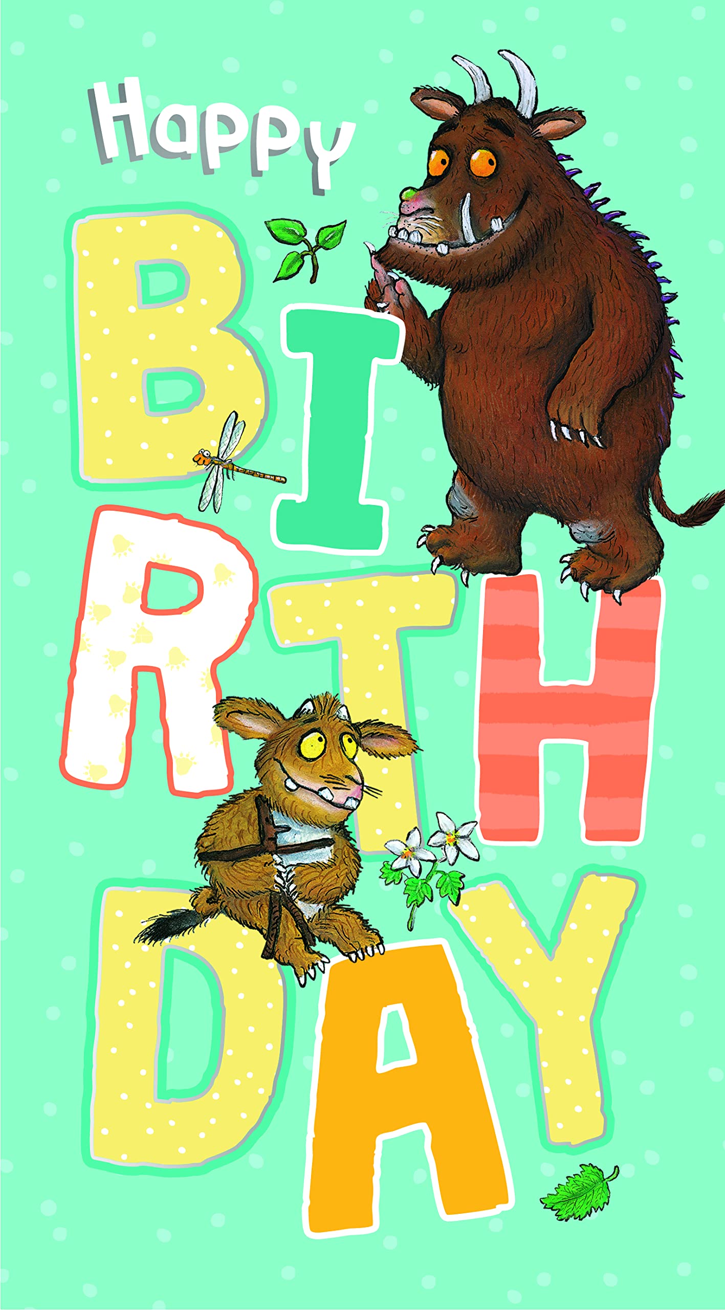 Amazon.com : Danilo Promotions LTD Gruffalo Birthday Card, Childrens ...