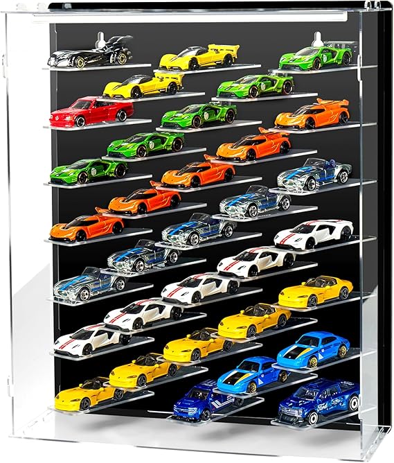 Amazon.com: Acrylic Display & Storage Case for 1:64 Scale Diecast Cars ...