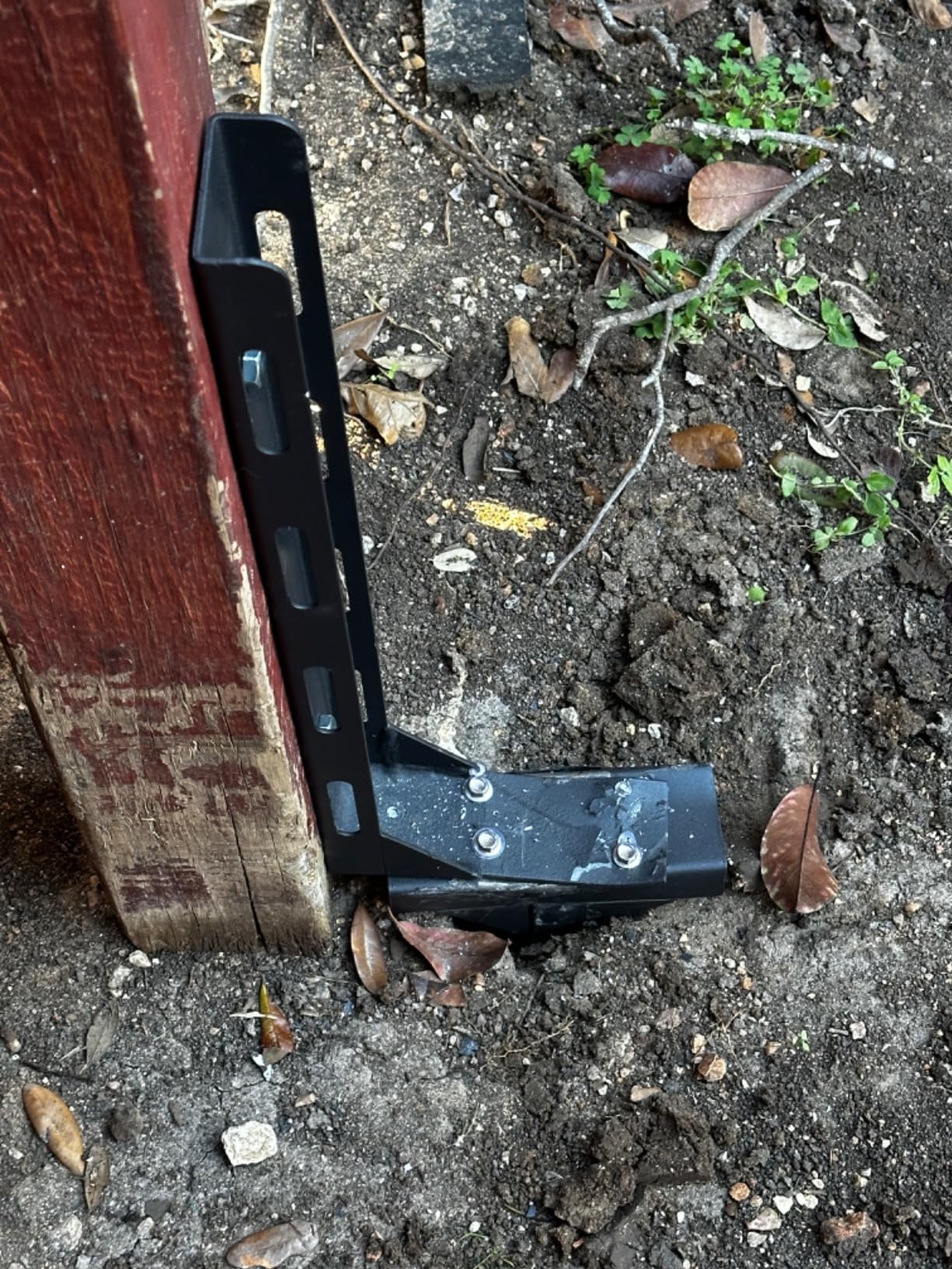 $12/mo - Finance Samamixx Fence Post Repair Kit, 2 Pack Universal Metal ...