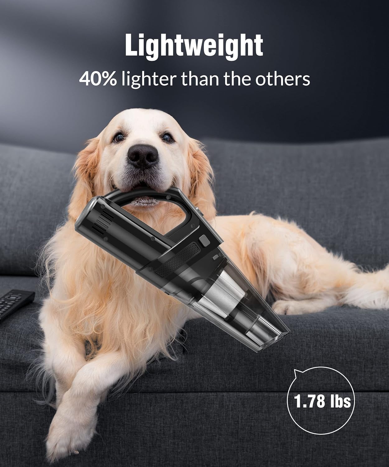 Buy AUTONOVO Handheld Vacuum Cordless 13000Pa Strong Suction Car Vacuum ...