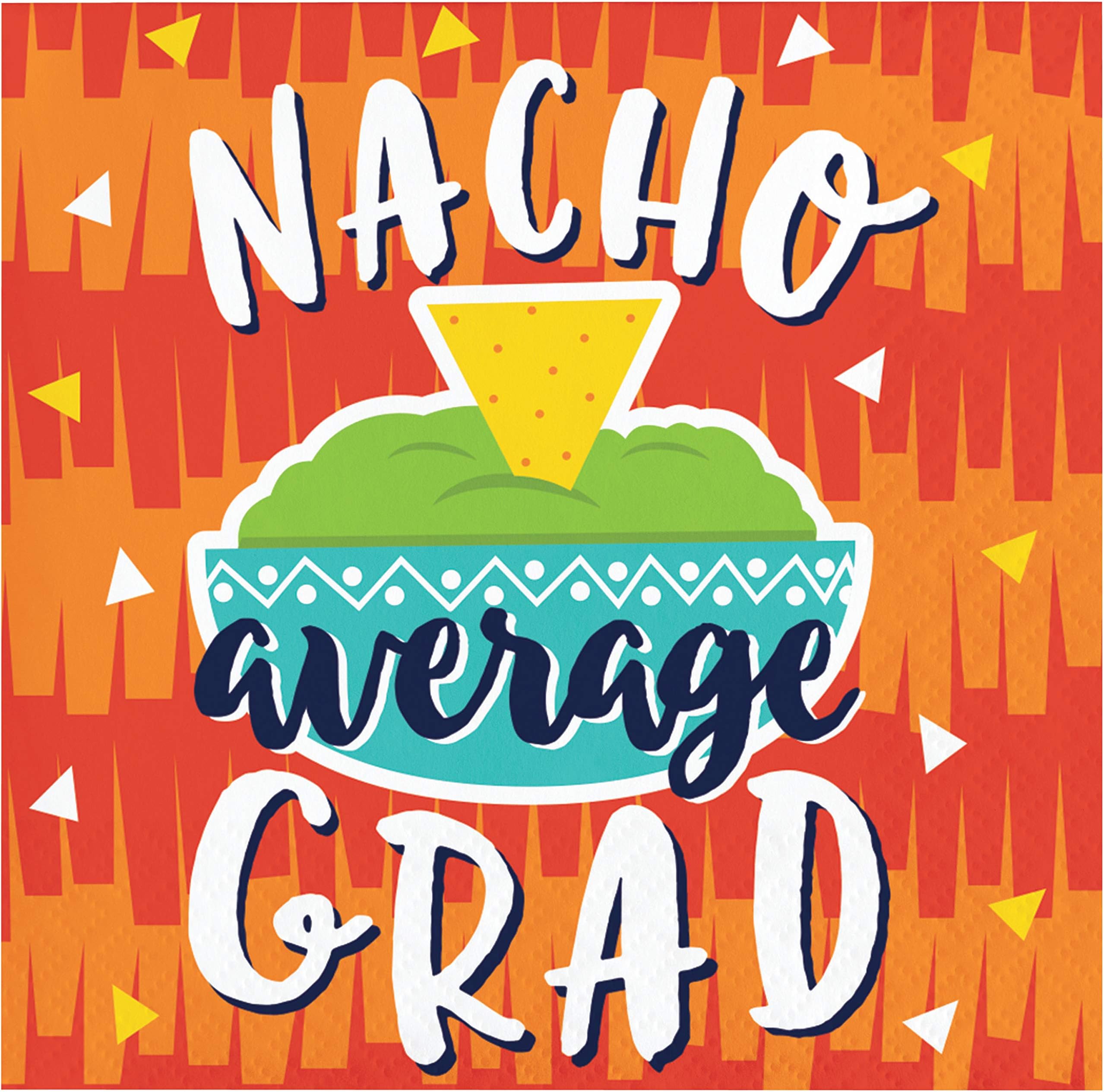 Amazon.com: Creative Converting Fiesta Fun Nacho Average Grad Beverage ...