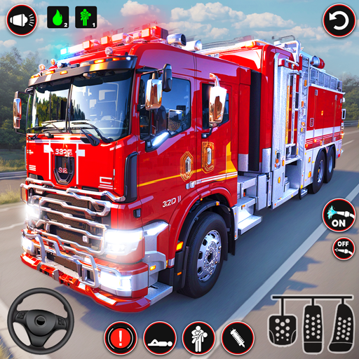 American Firefighter Truck Simulator - Fire Truck Game Emergency Rescue ...