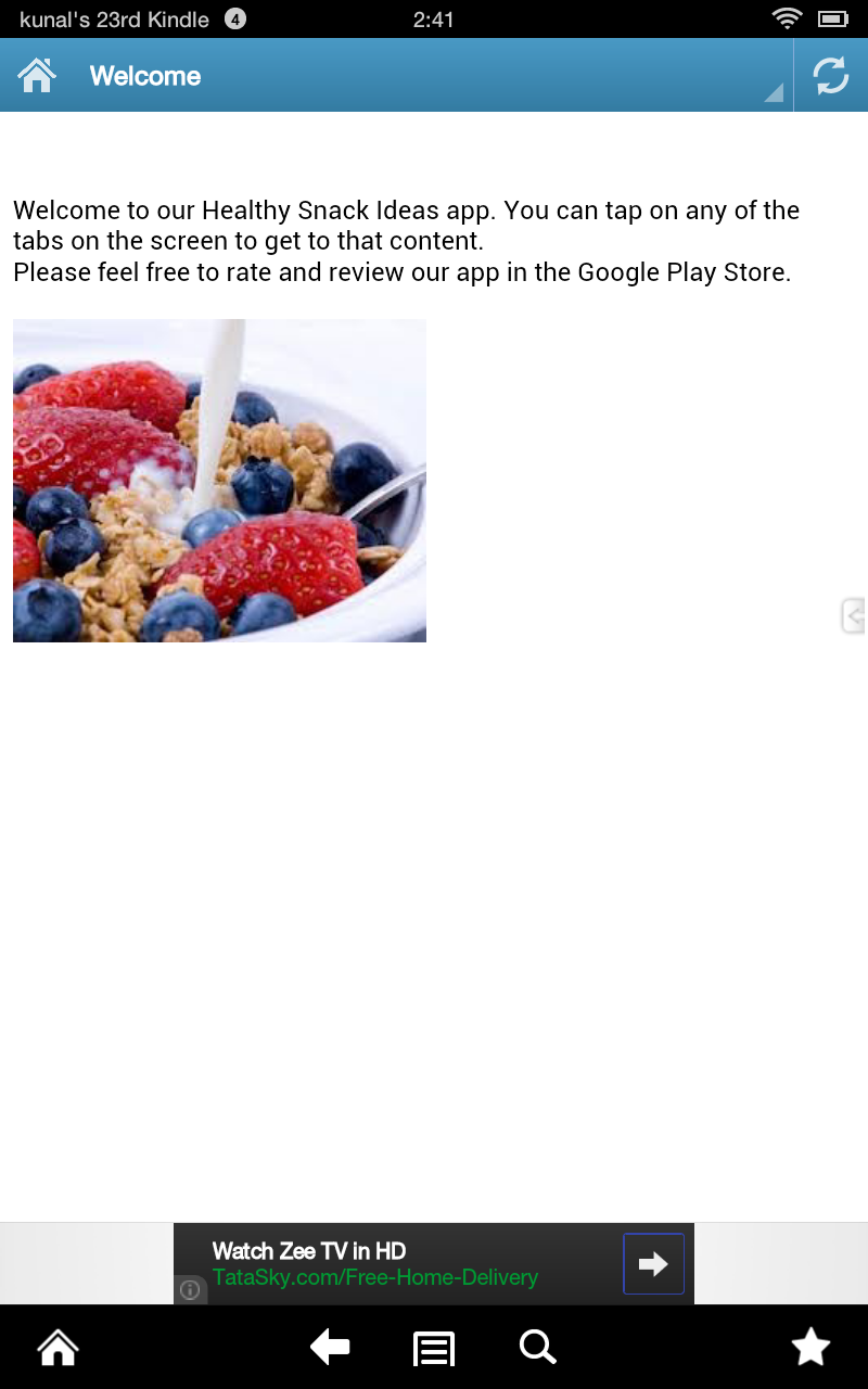 Free Healthy Snack Ideas. - App on Amazon Appstore