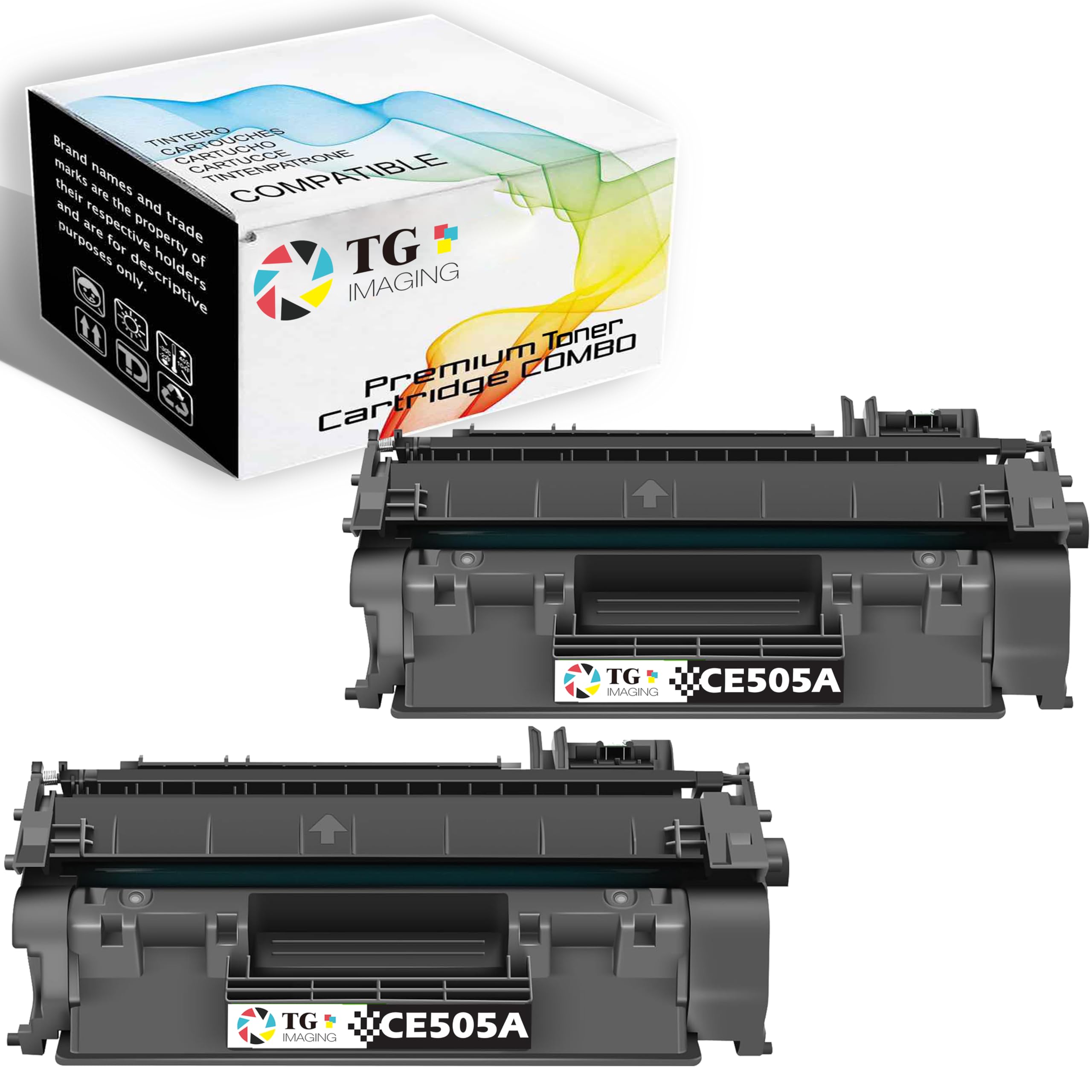Amazon.com: TG Imaging Compatible 05A Toner Cartridge Replacement for ...