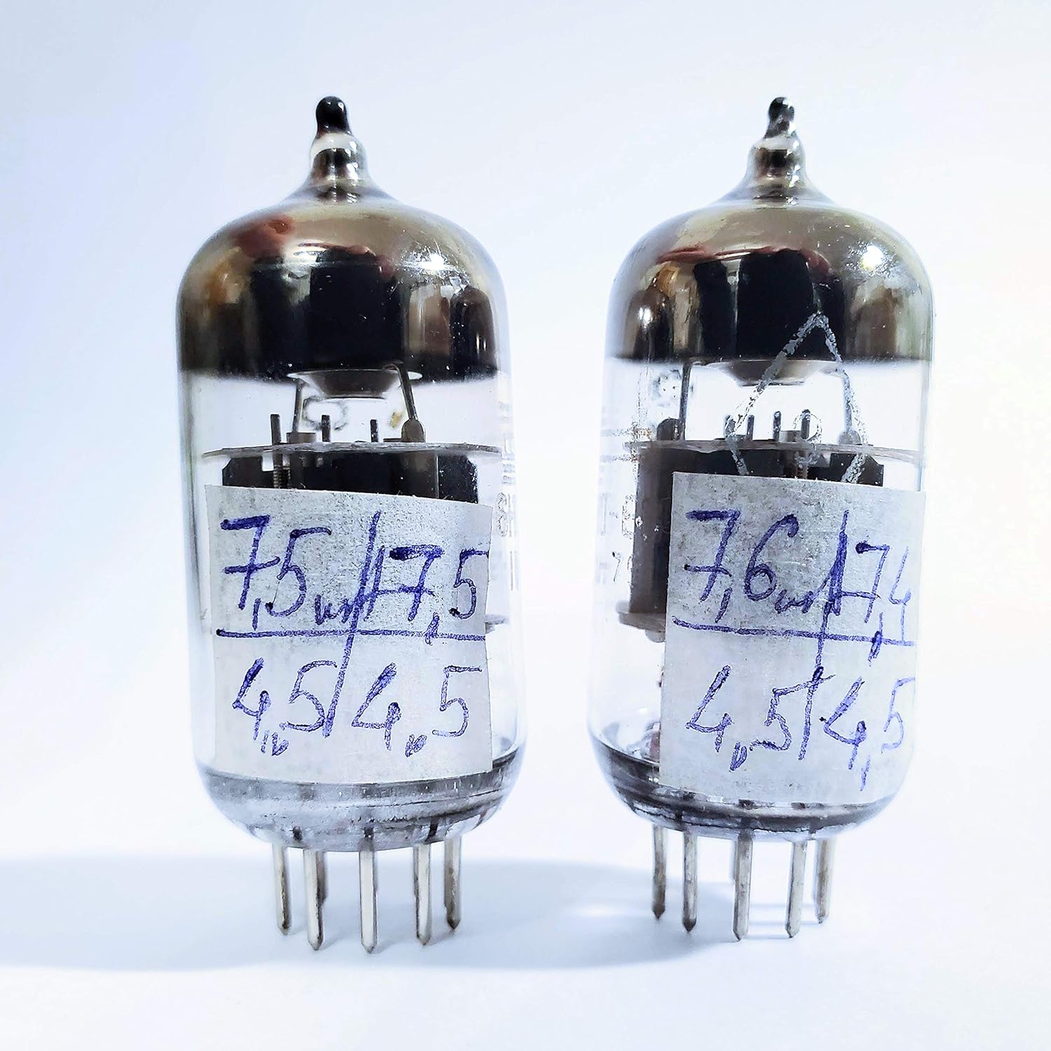 Amazon.com: 1UA 6n1p-ev Matched Pair Audio Tubes Upgrade for 6DJ8/ECC88 ...