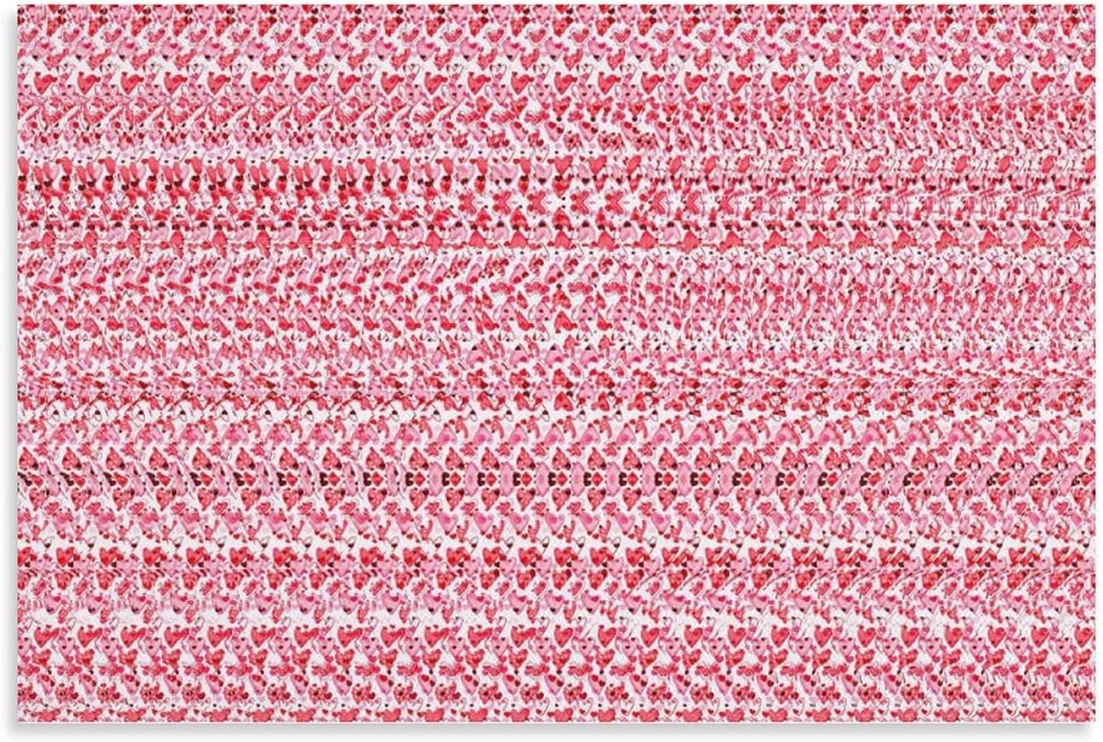 Amazon.com: Love You, Stereogram, Optical Illusion, Wall Art, Home ...