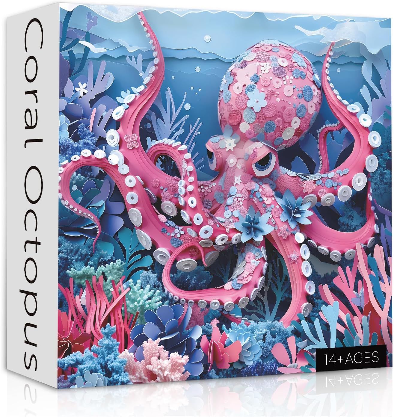 Amazon.com: Ocean Octopus Puzzles for Adults 1000 Pieces, Deep Blue Sea ...