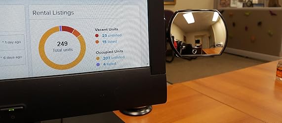 Amazon.com: iViEW Computer/Laptop Monitor Rear View Mirror : Electronics