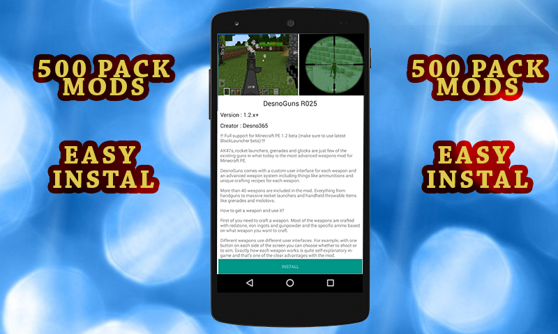 GUNS ADDONS PACK - App on Amazon Appstore