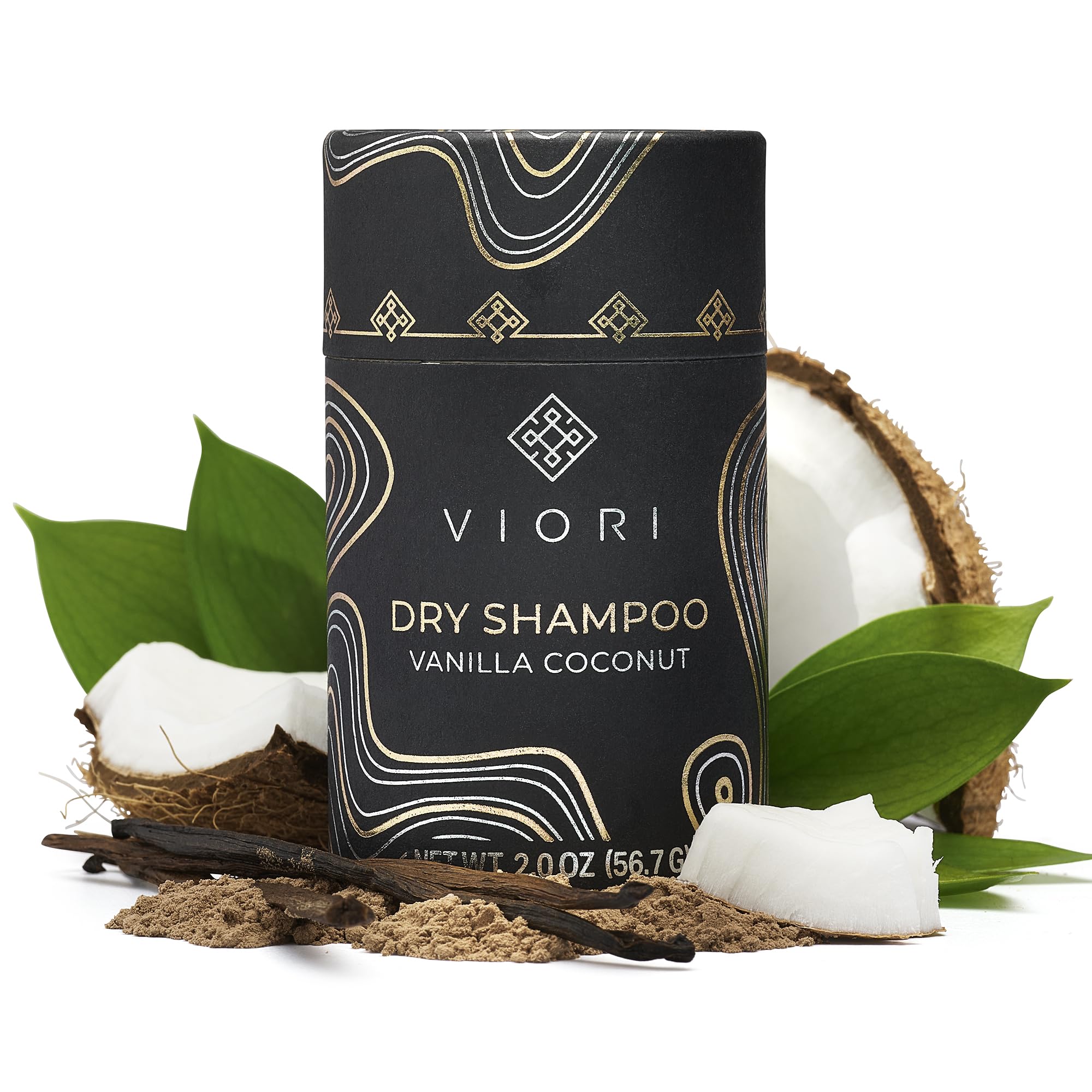 Amazon.com: Viori Dry Shampoo Powder, Vanilla Coconut - Fast-Absorbing ...