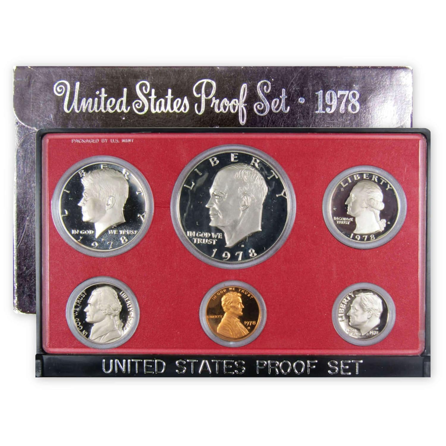 1978 Clad Proof Set U.S. Mint Original Government Packaging OGP at ...
