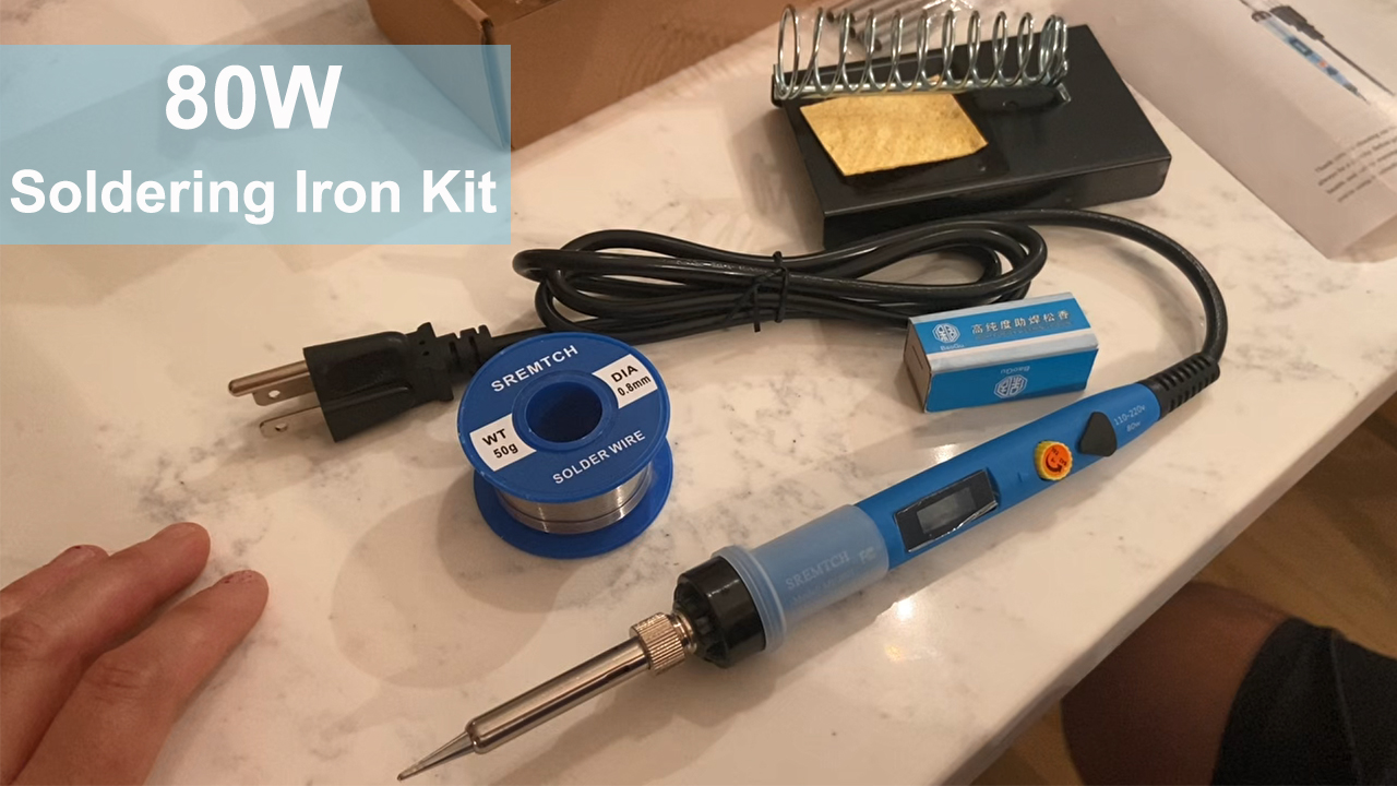 Watch 80W Soldering Iron Kit on Amazon Live