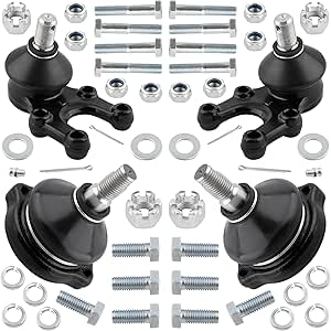 Amazon.com: YMAUGP 4pcs Front Lower Upper Ball Joint Suspension 1978-1979 for Nissan 620 1980 ...