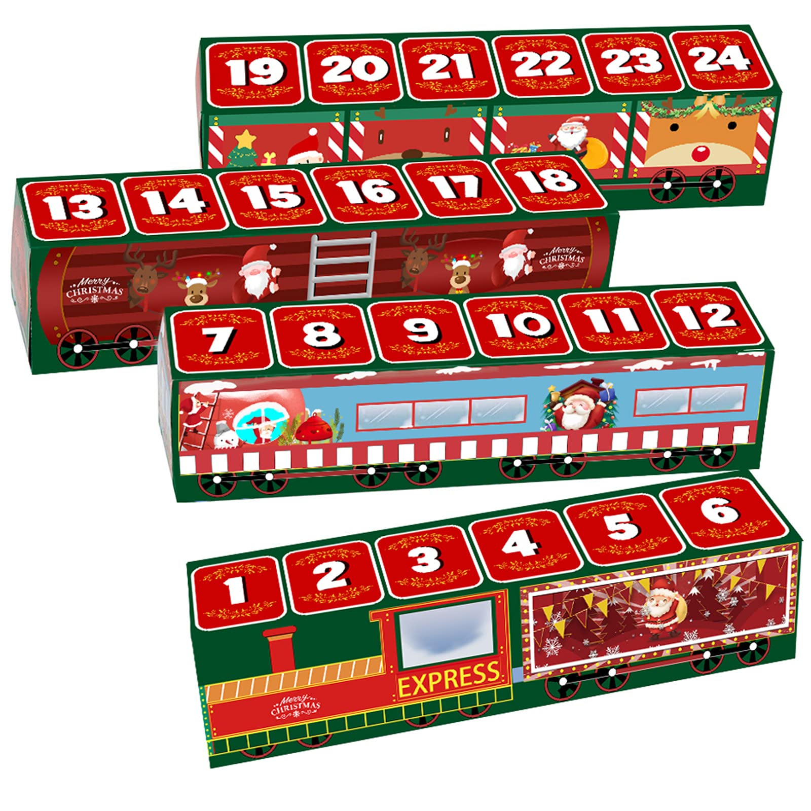 Buy Advent - 2021 Christmas North Pole Advent Train Advent ...