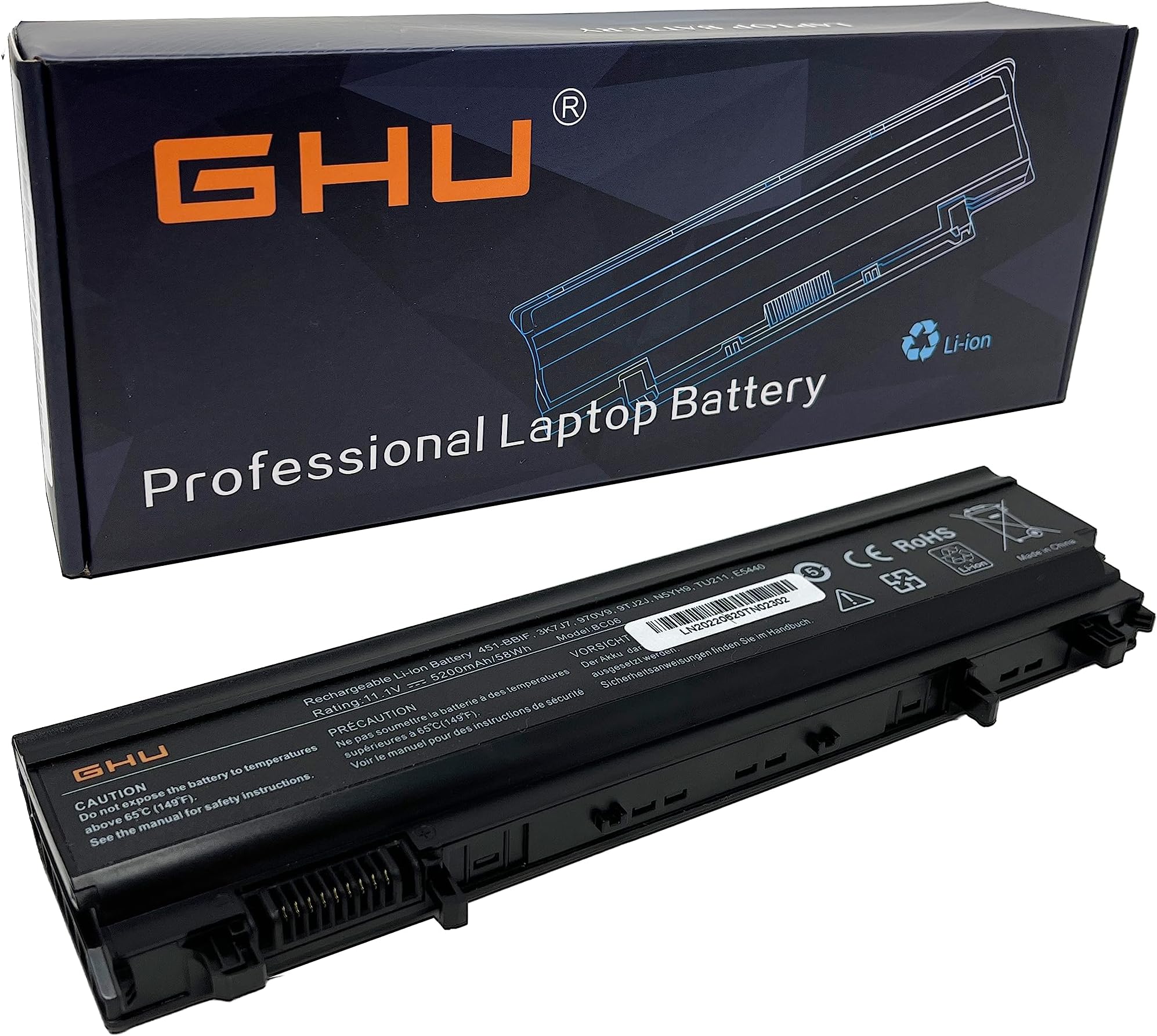 Amazon.com: ASUNCELL Laptop Battery for Dell Latitude E5440 E5540 ...