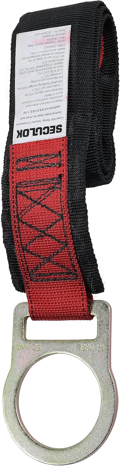 Amazon.com: SECULOK Concrete Anchor Strap 4 inch, Safety Straps with ...