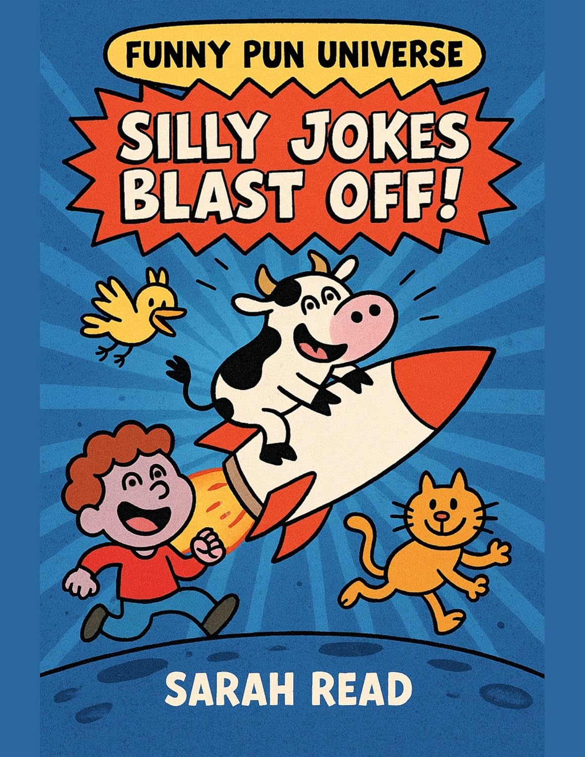 Silly Jokes Blast Off!: Funny Puns & Laugh-Out-Loud Comics For Kids ...