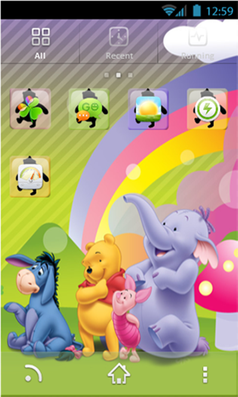 Winnie the Pooh Go launcher theme:Amazon.com:Appstore for Android