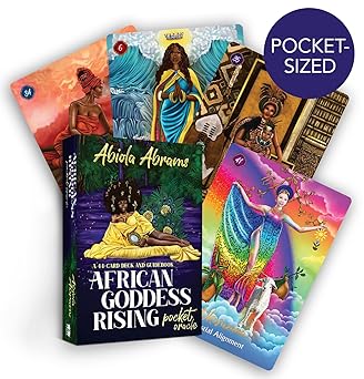 African Goddess Rising Pocket Oracle: A 44-Card Deck and Guidebook ...