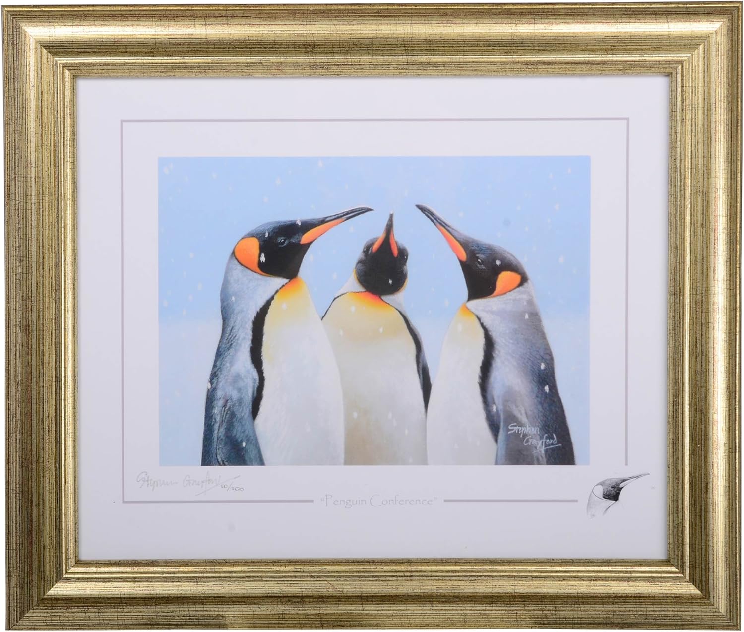 Amazon.com: Stephen Gayford 'Penguin Conference' - Limited Edition of ...