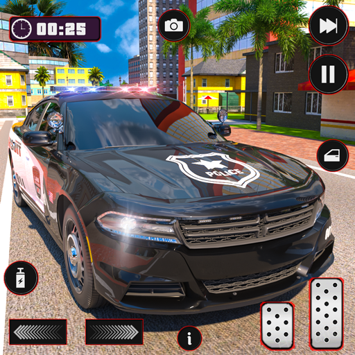 Real Open World Police Car Games: Police Chasing Car Gangster & Racing ...